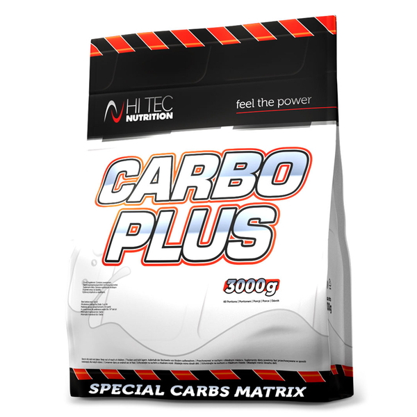 Carbo PLUS - 3000g - - cena, opinie, sklep internetowy Hi Tec Nutrition ...